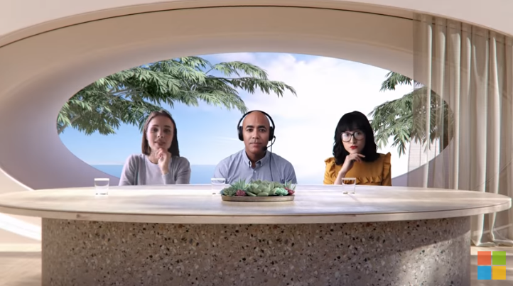 Together Mode en Teams disponible para reuniones pequeñas